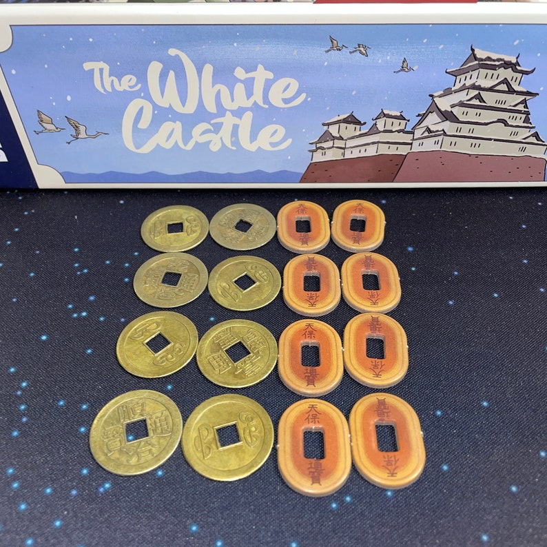 Metal Coins for the White Castle Board Game - Much Better Than the ...