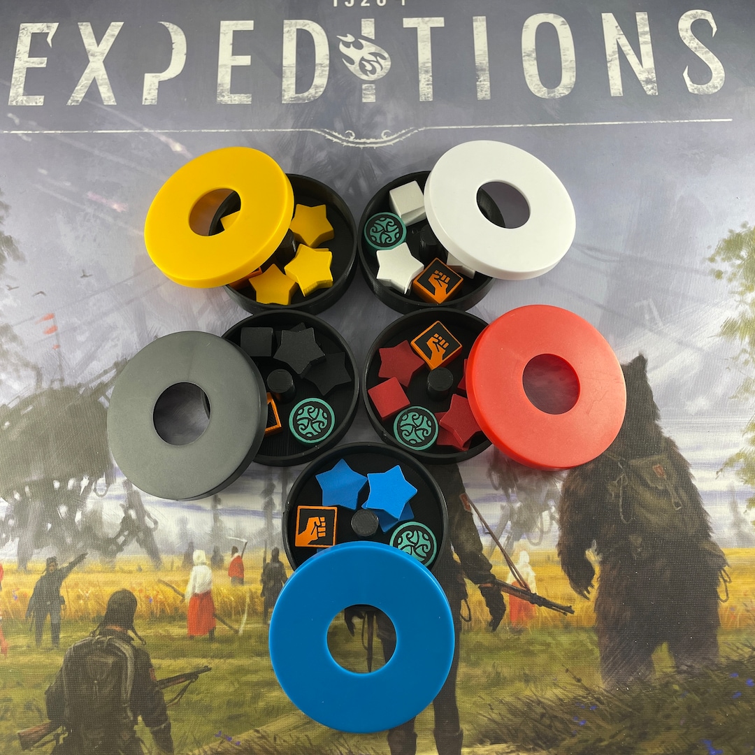 Expeditions Game Upgrade to Organize Your Player Pieces -- Player Piece ...