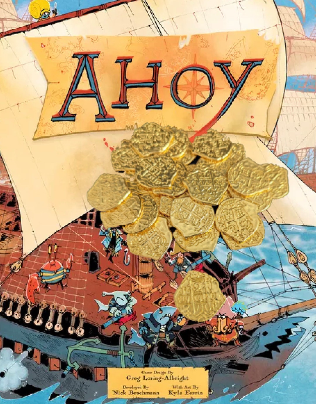 Metal Coins for Ahoy Board Game - Etsy