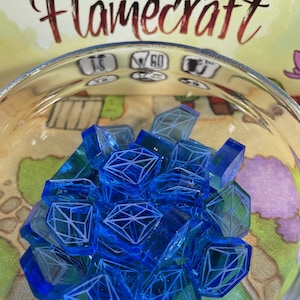 NEW Gorgeous FLAMECRAFT Goods Tokens - Looks Like Stained Glass ...