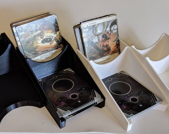 Portable and Collapsable Card/deck and Discard Holder - Etsy UK