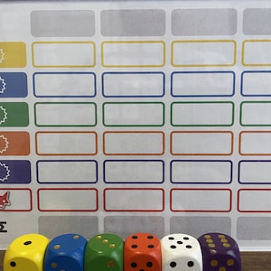 That's Pretty Clever Premium Dry Erase Score Sheet ganz Schon Clever ...