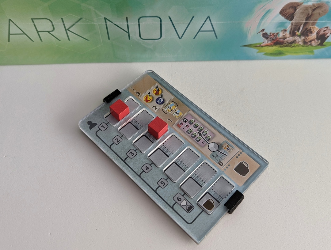 Ark Nova: Solo Board Overlay - Etsy