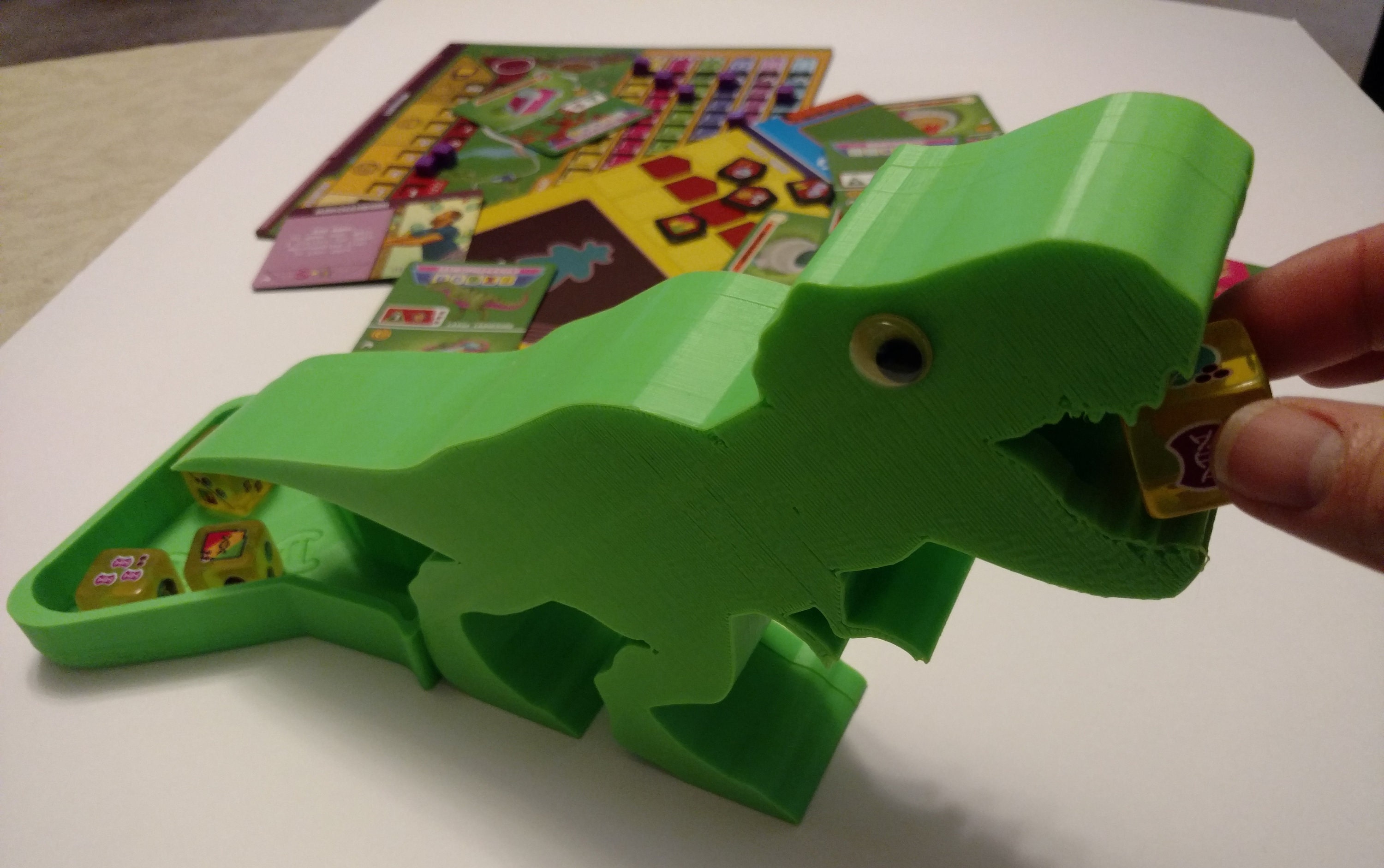 Dinosaur Island Dice Tower and Tray - Etsy