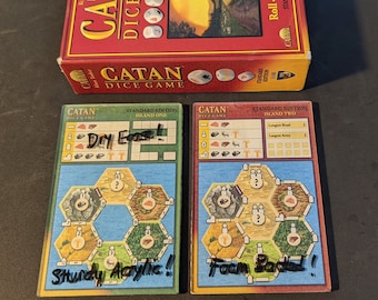 Catan Score Sheet - Etsy