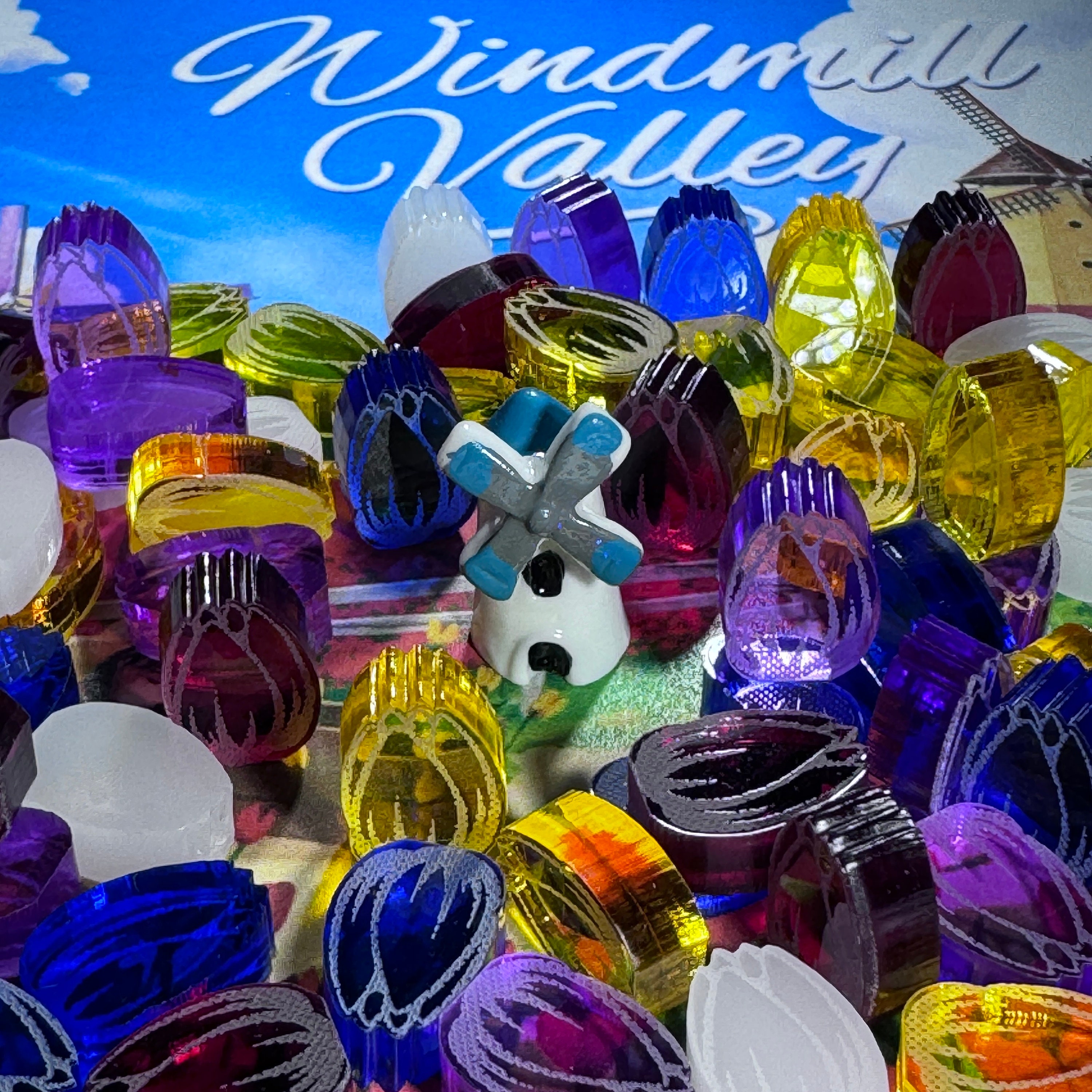 Windmill Valley Board Game: Acrylic Tulip Tokens Upgrade - Etsy