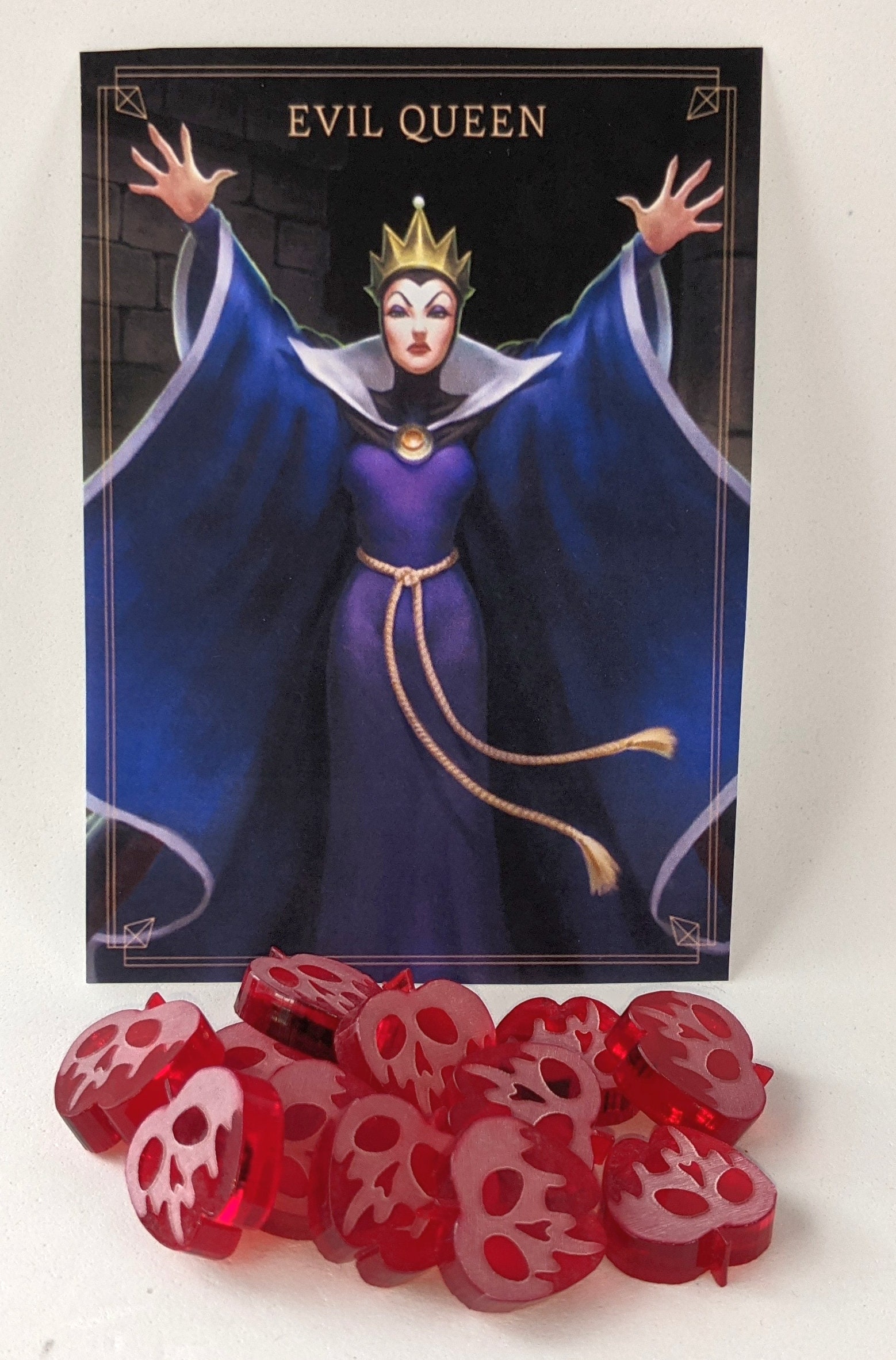 Upgraded Token Sets for Villainous Poison Apples Fate and - Etsy