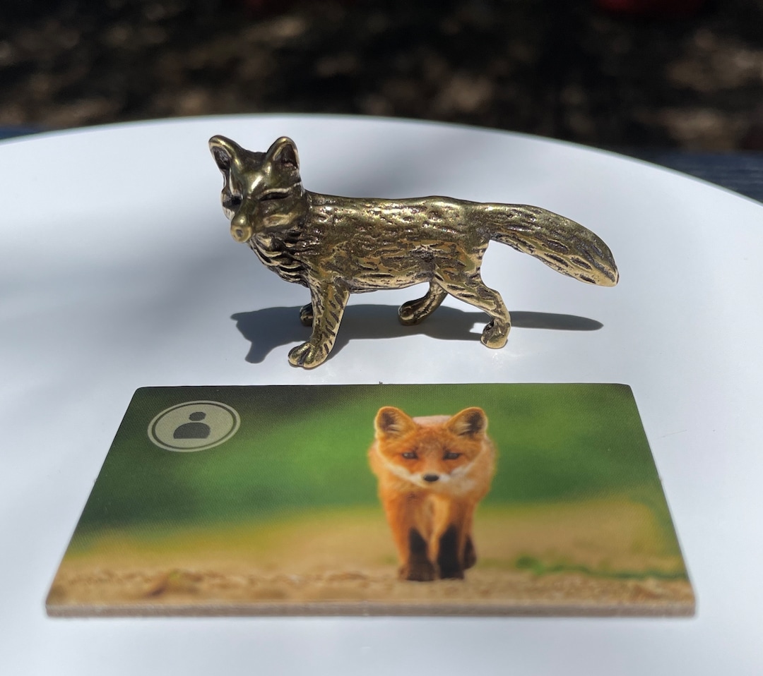 First & Active Player Markers for EARTH Board Game -- Fox and Polar ...