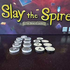 Slay the Spire Board Game: Acrylic Progression Map Tokens - Etsy