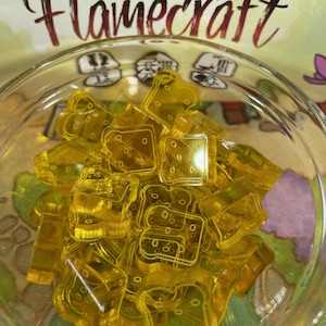 NEW Gorgeous FLAMECRAFT Goods Tokens - Looks Like Stained Glass ...