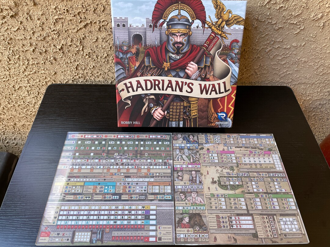 Hadrian's Wall Board Game: Acrylic Dry Erase Score Sheets With Marker ...