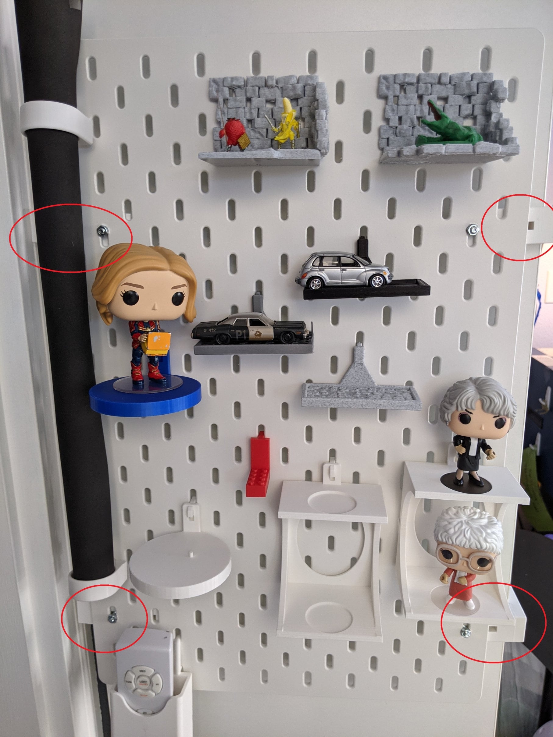 Add a Pegboard to Your Cube Shelf Without Making Screw Holes! - Etsy