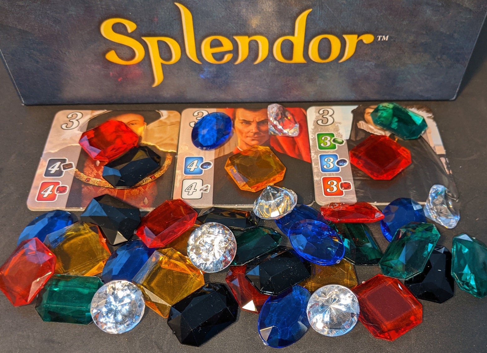 Splendor Game: Acrylic Gem Upgrades - Etsy