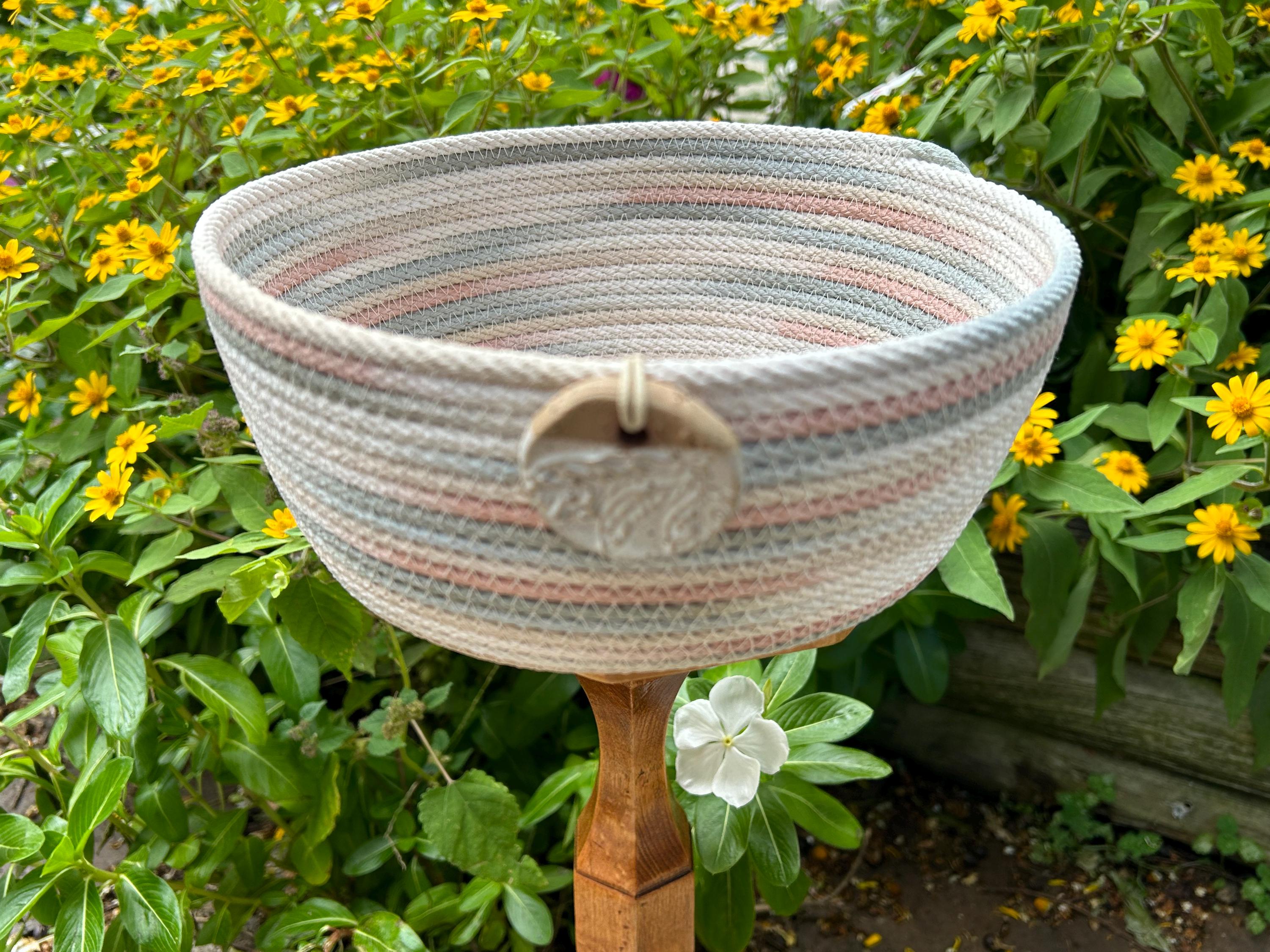 Cotton Rope Basket, Sand Dunes - Etsy
