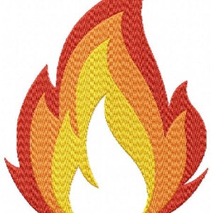 Fire Flame Embroidery Design Fire Flames Bundle Silhouette Embroidering ...