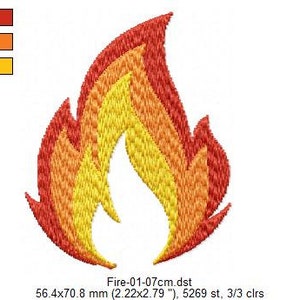 Fire Flame Embroidery Design Fire Flames Bundle Silhouette Embroidering ...