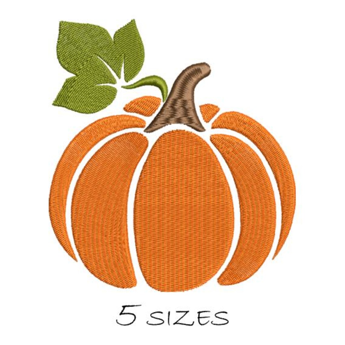 Pumpkin Machine Embroidery Design Halloween Instant Download Fill ...