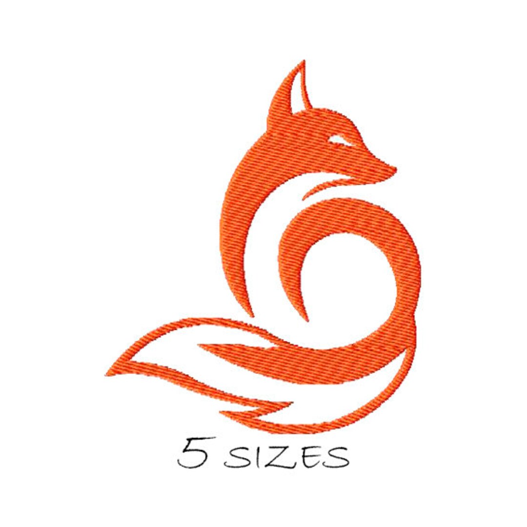 Fire Fox Machine Embroidery Design Cute Forest Animals Instant Download ...