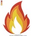 Fire Flame Embroidery Design Fire Flames Bundle Silhouette Embroidering ...