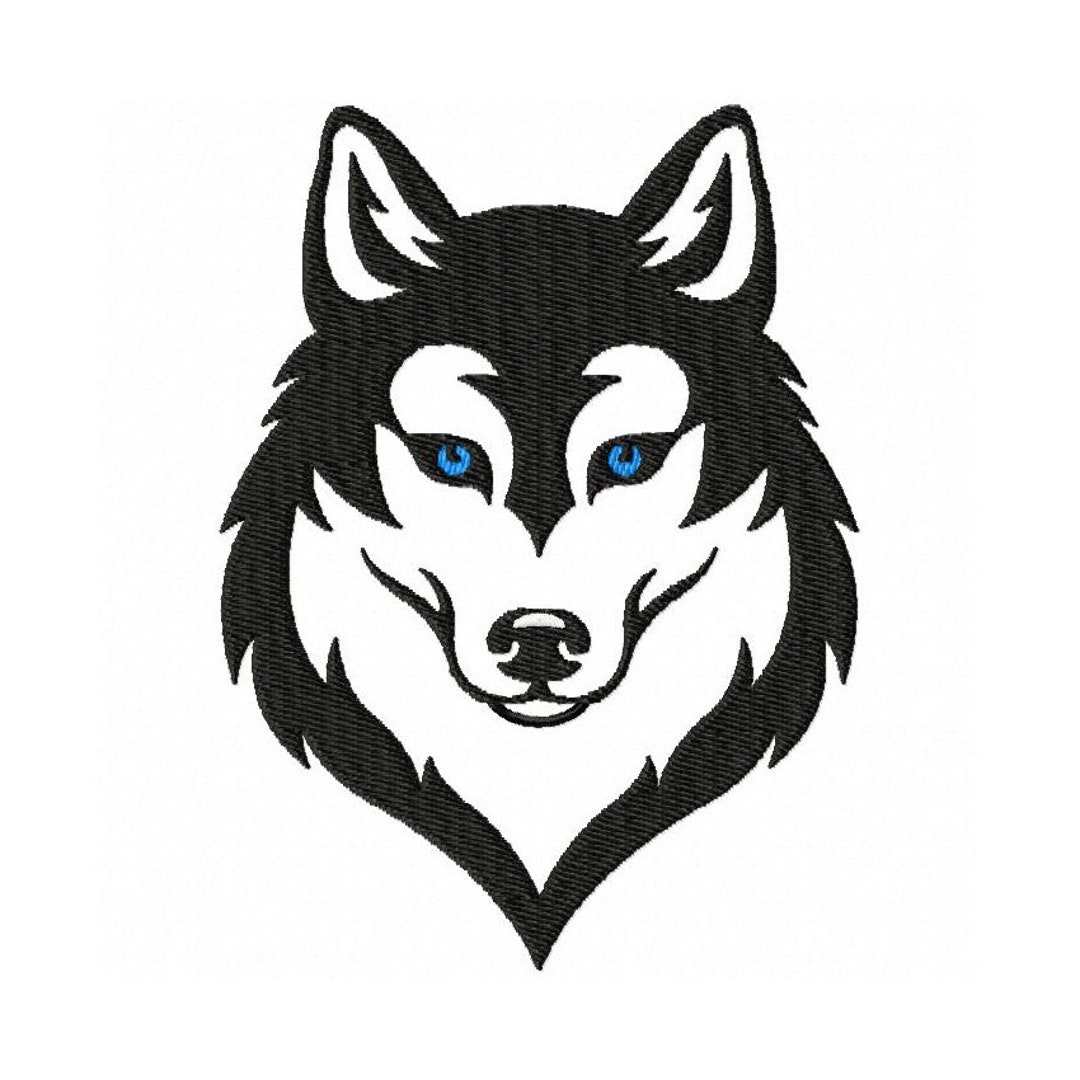 Husky Dog Machine Embroidery Design Animals Instant Download Fill ...