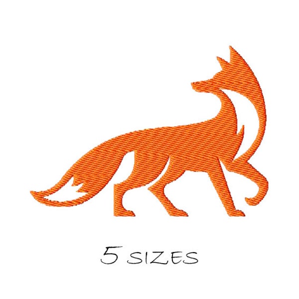 Fox Embroidery - Etsy