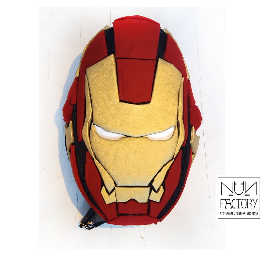 Iron Man Bag 3D Backpack - Etsy