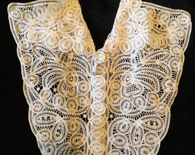 Battenburg Lace Victorian Style Collar 1930’s Vintage - Etsy