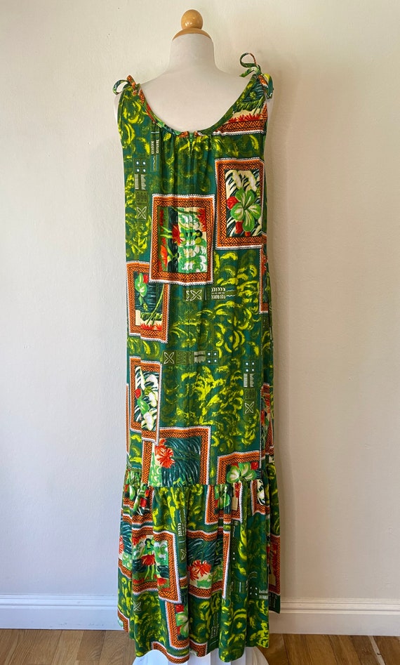 1960s Vintage Aloha Muumuu Hawaiian Dress - Gem