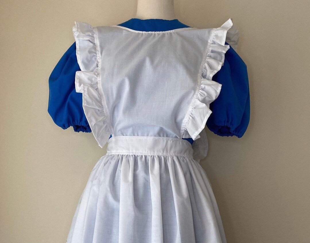 Alice in Wonderland Pinafore Blouse Skirt Adjustable - Etsy