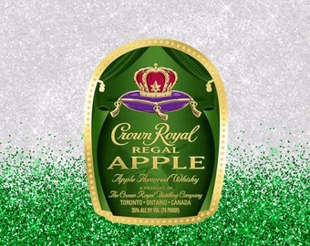 Apple Crown Royal PNG - Etsy