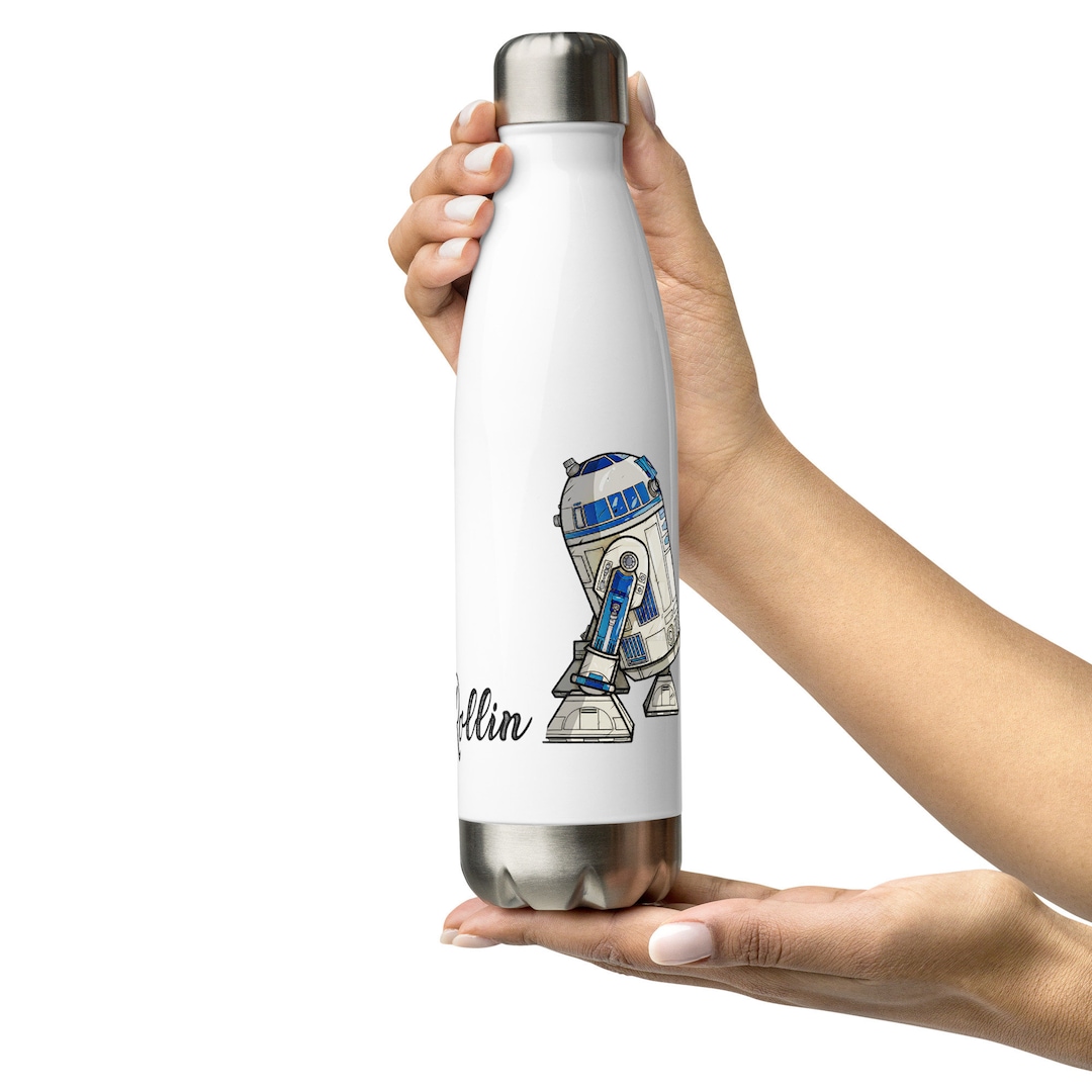 R2D2 Stainless Steel Water Bottle - Etsy