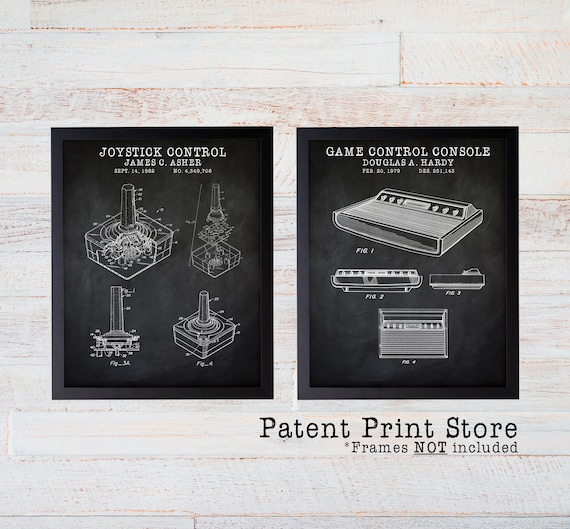 Atari Art. Atari Patent. Atari Poster. Video Game. Video Game | Etsy