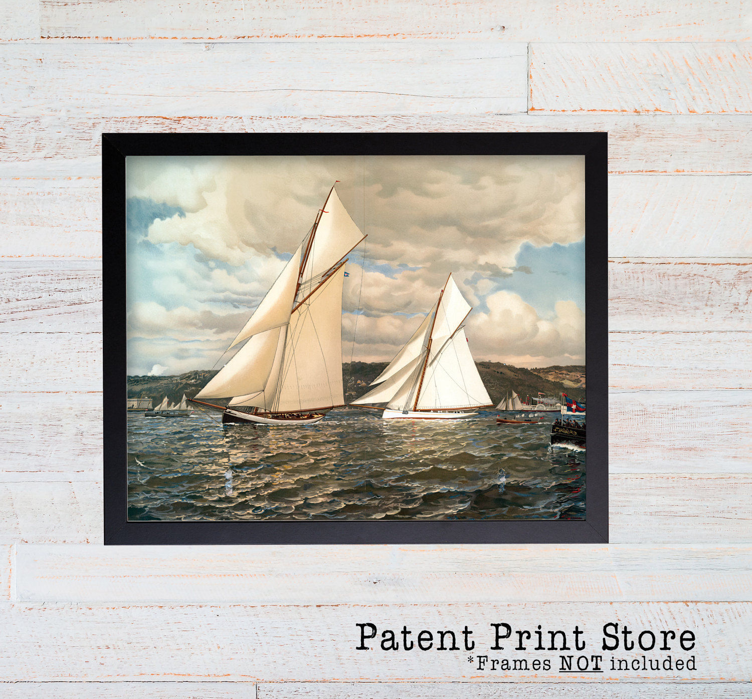 Sailboat Print. Sailboat Art. Sailboat Decor. Nautical Decor. | Etsy