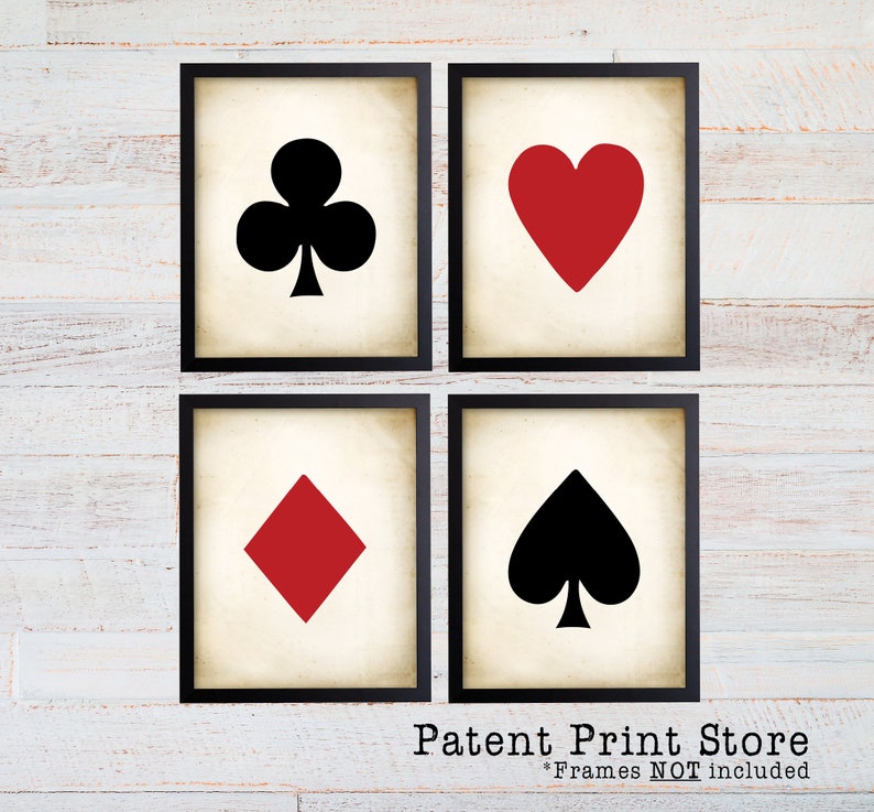Poker Wall Art. Poker Art. Poker Print. Poker Player Gift. - Etsy