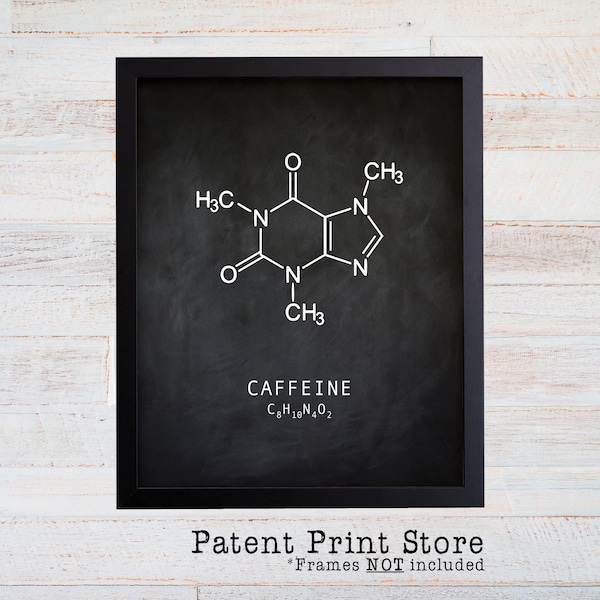 Caffeine Wall Decor - Etsy