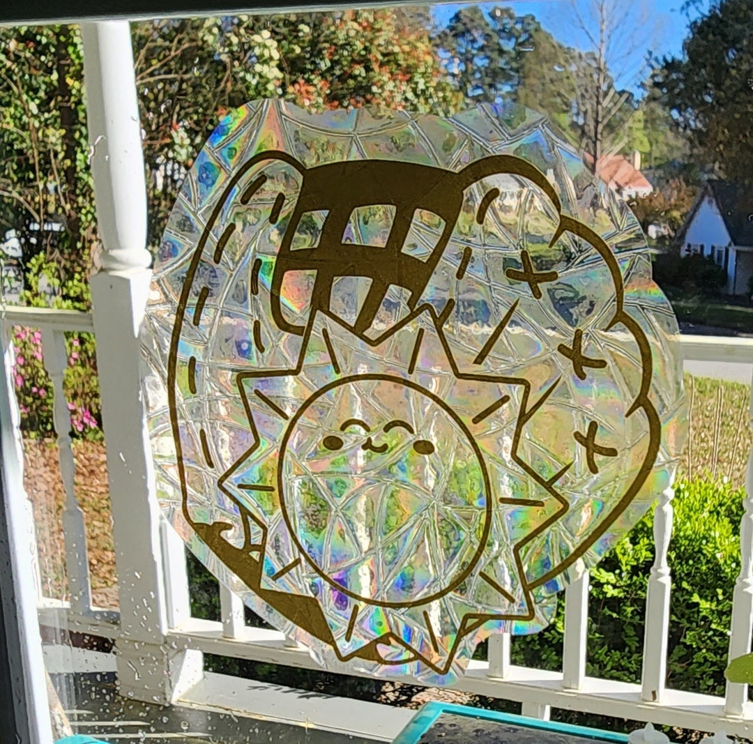 Sun Catcher Suncatcher, Prismatic Window Cling Rainbow Sun Catcher With ...