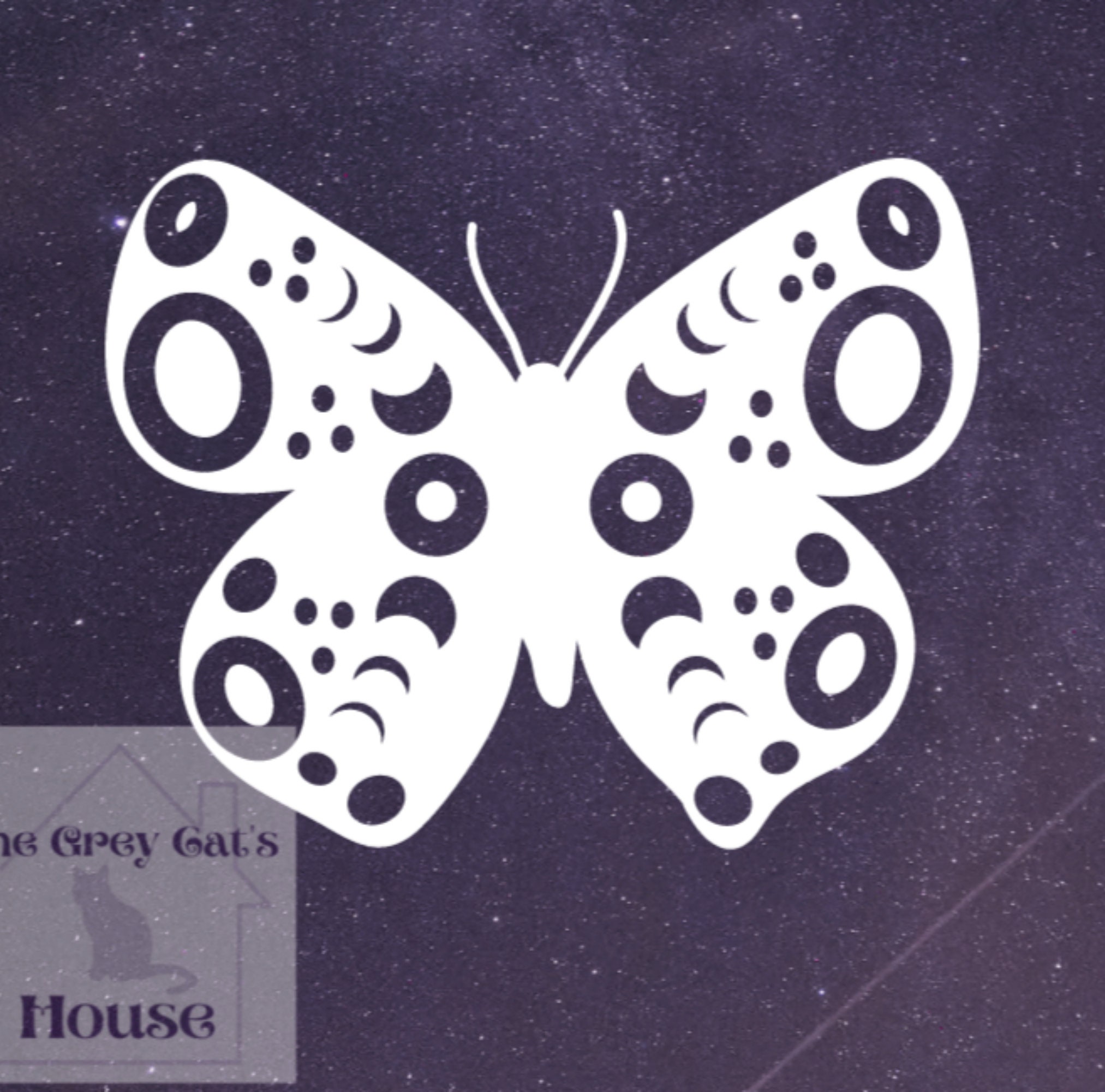 Moth Permanent Vinyl Decal for Cars, Bikes, Gifts and Drinkware - Etsy