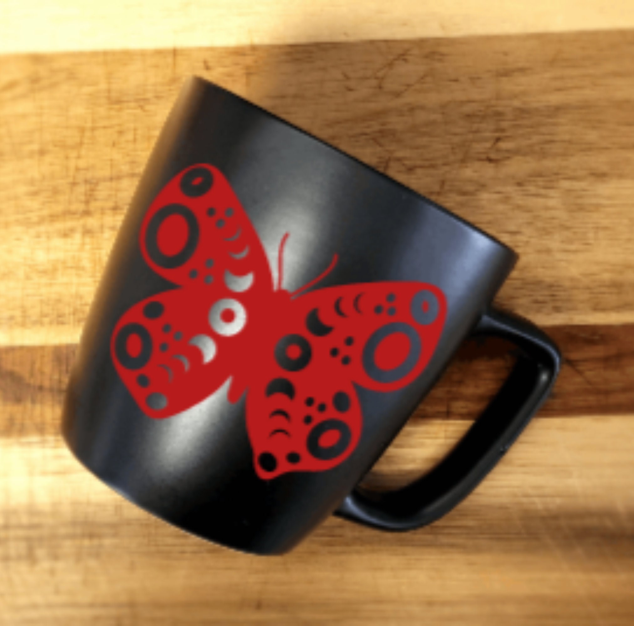 Moth Permanent Vinyl Decal for Cars, Bikes, Gifts and Drinkware - Etsy