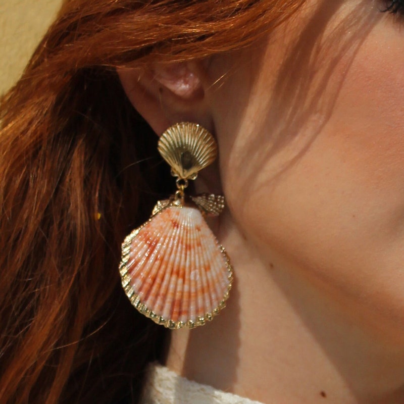 Clams Shell Earring - Etsy