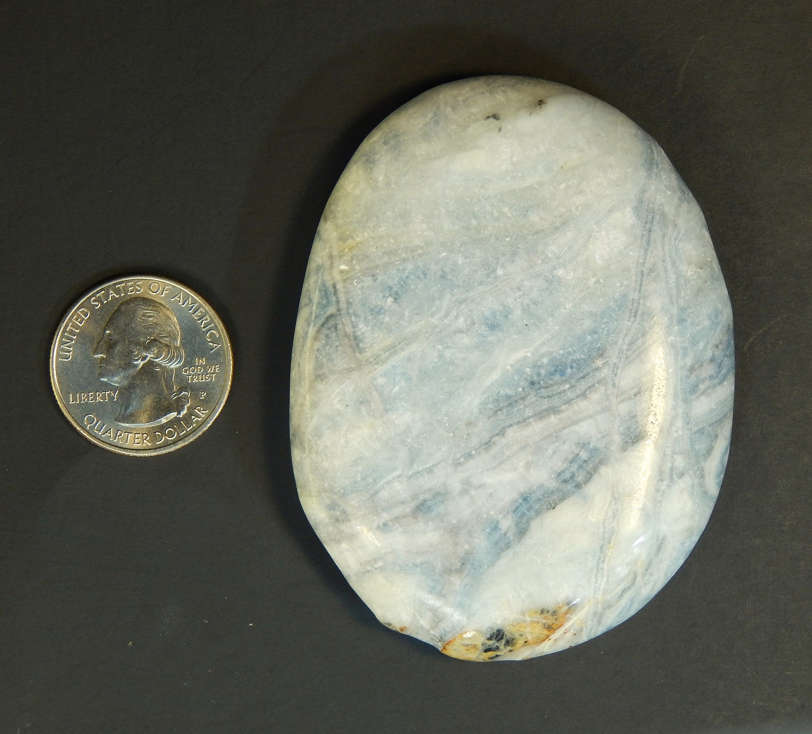 Blue Scheelite 1/4lb Palmstone Crystal Healing Crystals Palm | Etsy