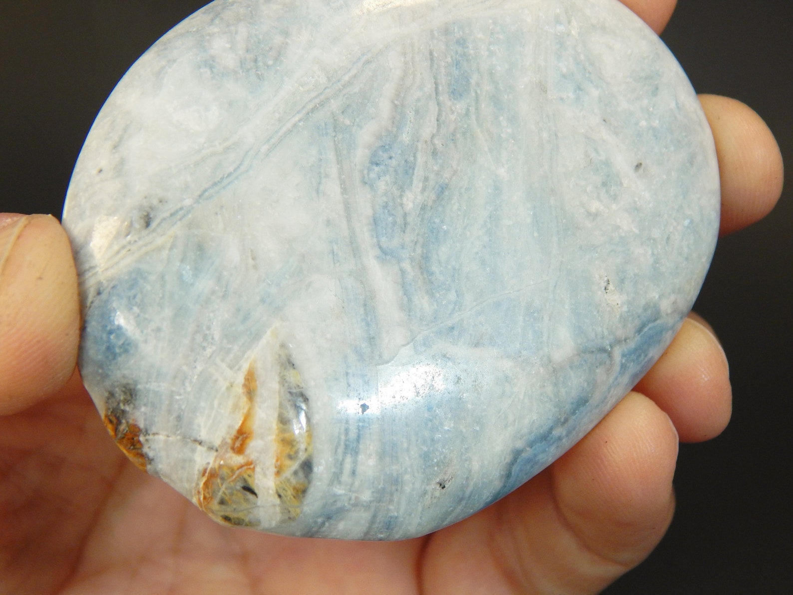 Blue Scheelite 1/4lb Palmstone Crystal Healing Crystals Palm - Etsy
