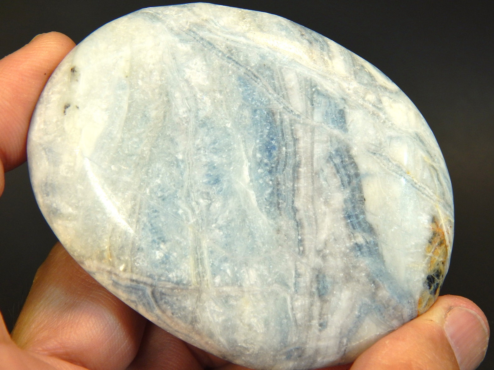 Blue Scheelite 1/4lb Palmstone Crystal Healing Crystals Palm - Etsy