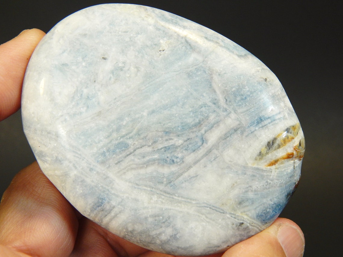 Blue Scheelite 1/4lb Palmstone Crystal Healing Crystals Palm - Etsy