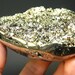 Pyrite Crystal Heart Palm Stone Iron Pyrite Geode Healing - Etsy