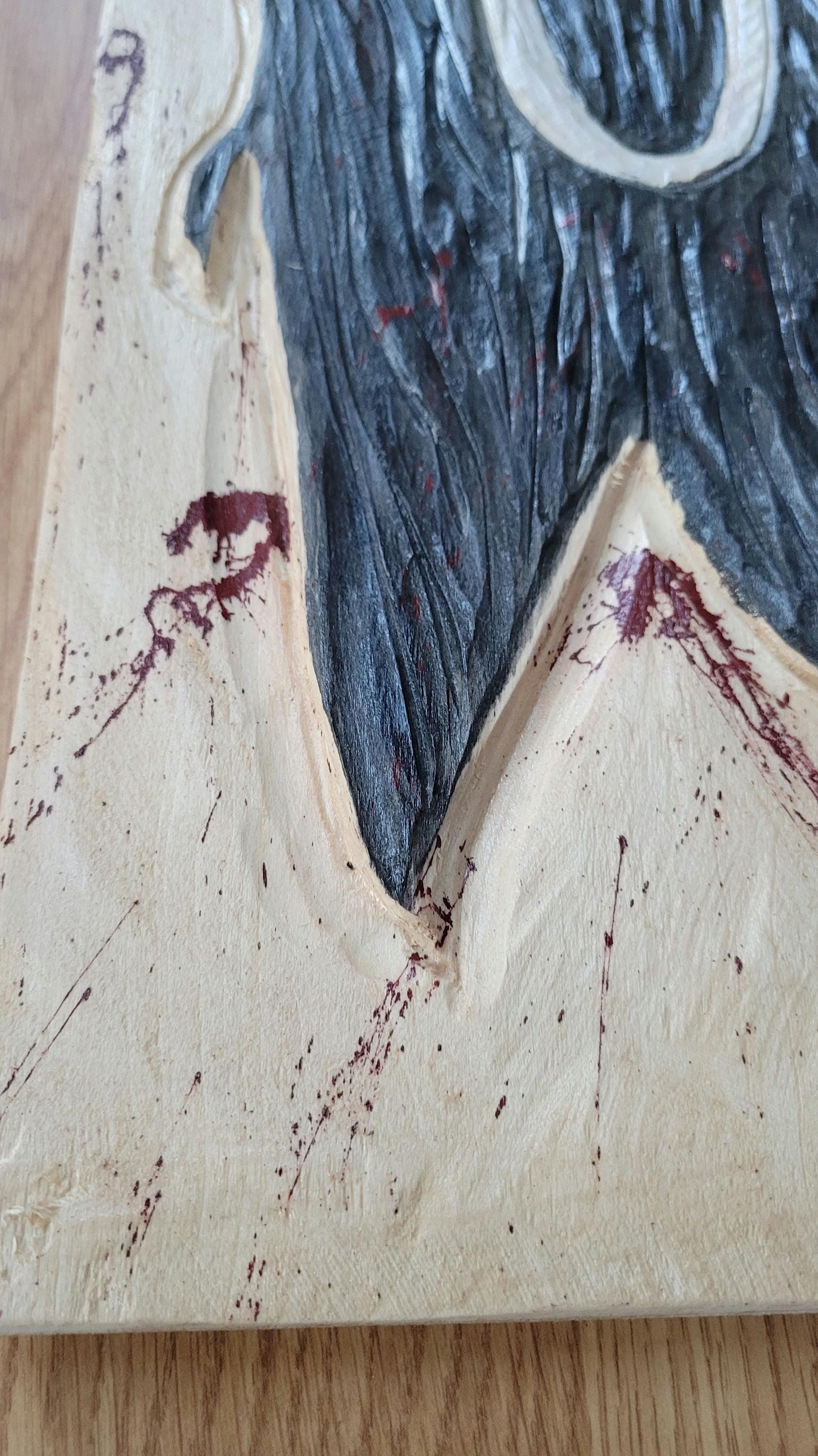 Ghostface Scream / Ghostface Scream Wood Carving / Ghostface Scream ...