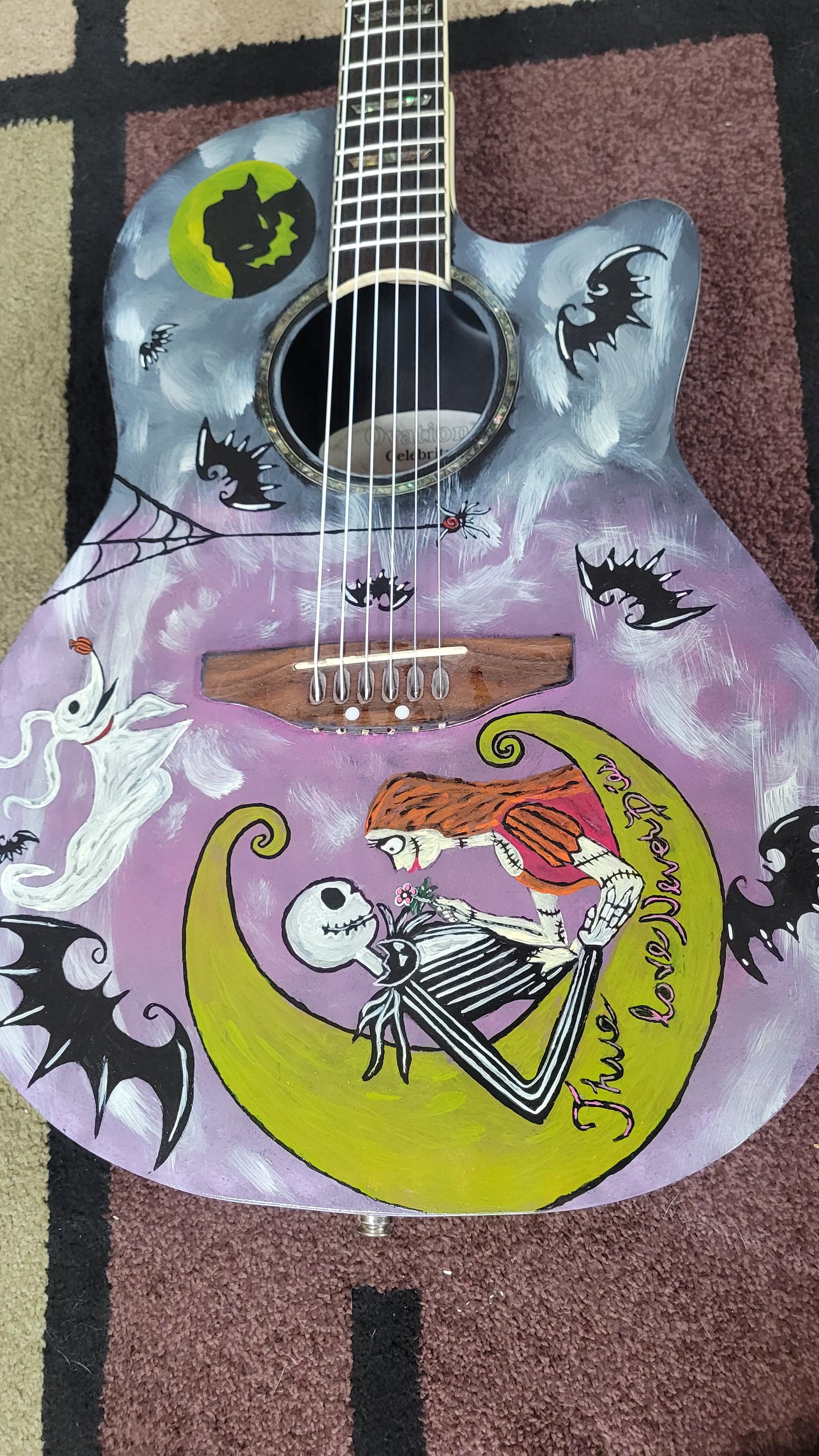 Nightmare Before Christmas Guitar