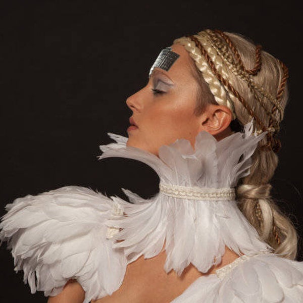 Feather Collar - Etsy UK