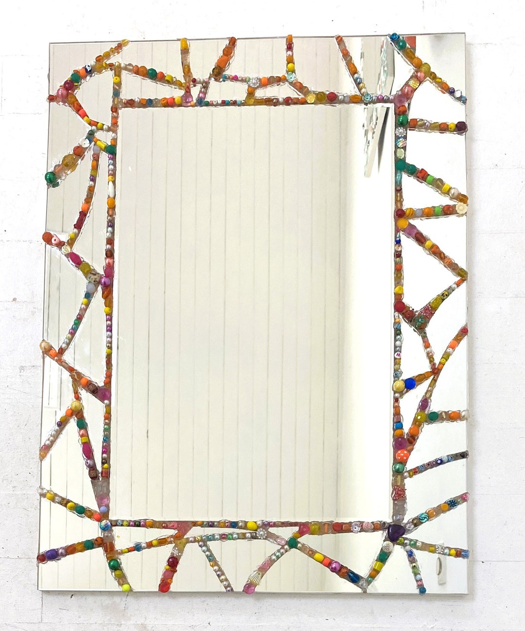 Unique Art Stained Glass Mosaic Mirror gaudi 2 Mirror and Multicolored ...