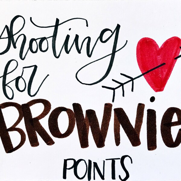 Brownie Points - Etsy