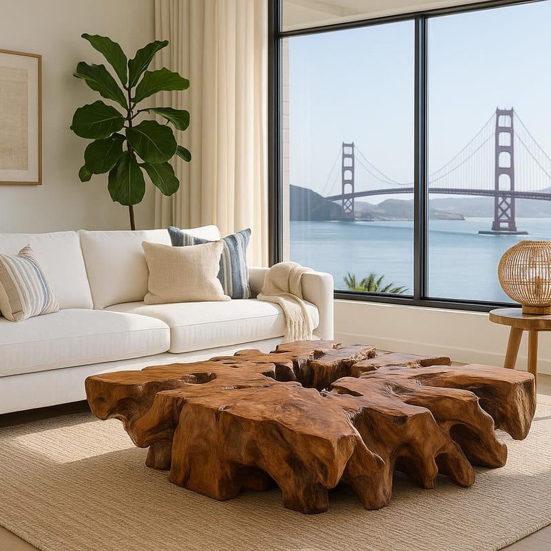 Wood Root Coffee Table - Etsy